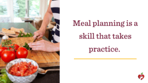 Meal Planning Template | FREE Dietitian Guide {Dietetic Directions}